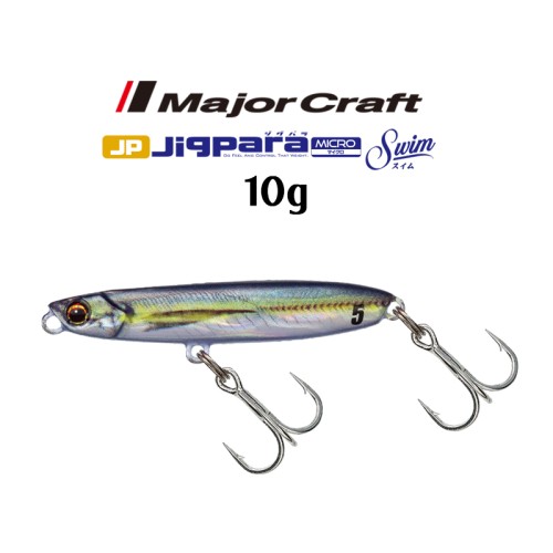 Major Craft Jigpara Micro Swim Jigs 10g